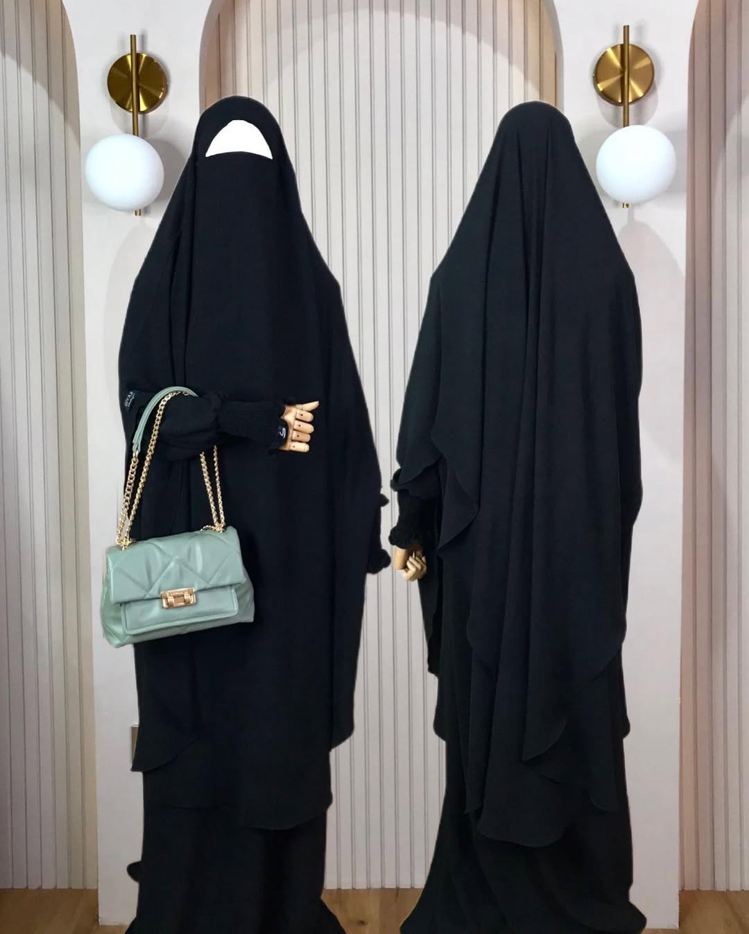Classic Full Length Khimar & Niqab Set – Burkhawala